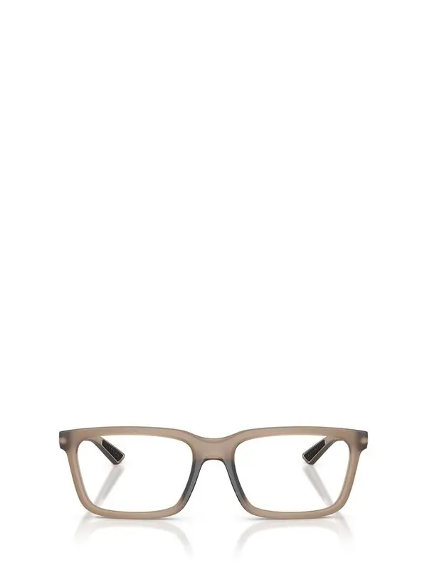 Prada Rectangular Eyeglasses - Frosted Brown