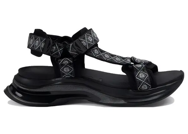 Gucci Run Sandal - Black
