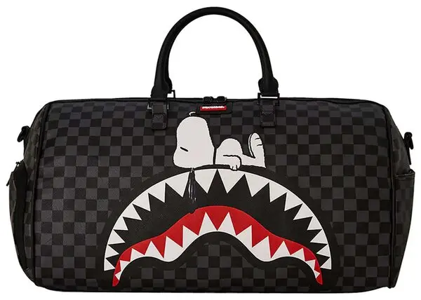 SPRAYGROUND Snoopy Chillin Large Duffle - Black