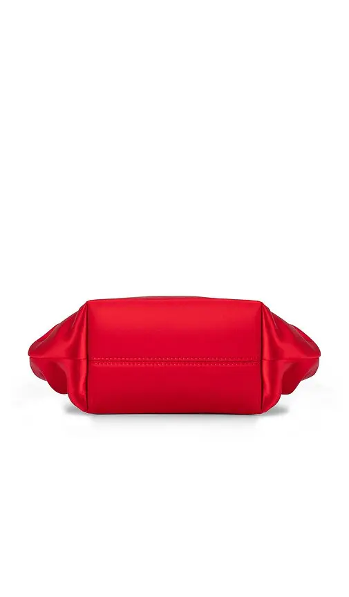 OLGA BERG Karina Satin Clutch