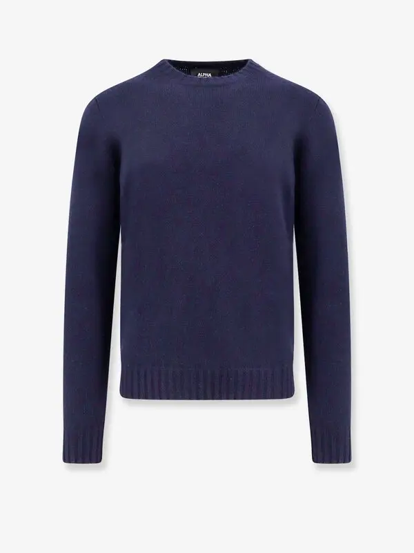 Alpha Studio Cashmere Sweater - Blue