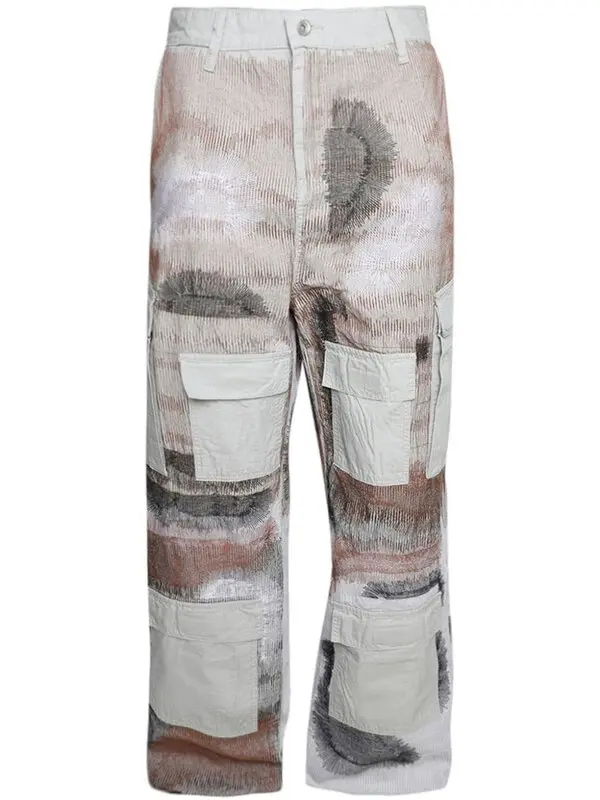 WHO DECIDES WAR Darning Trousers