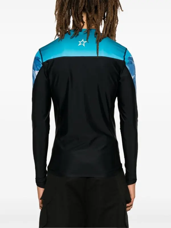 Perfect Moment Landscape Print Long Sleeve Base Layer