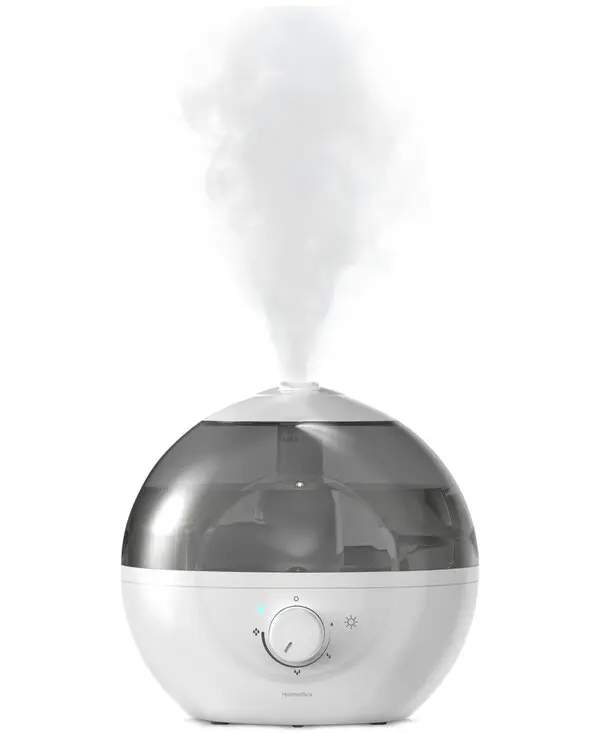 HOMEDICS 0.63-gallon Ultrasonic Humidifier - White