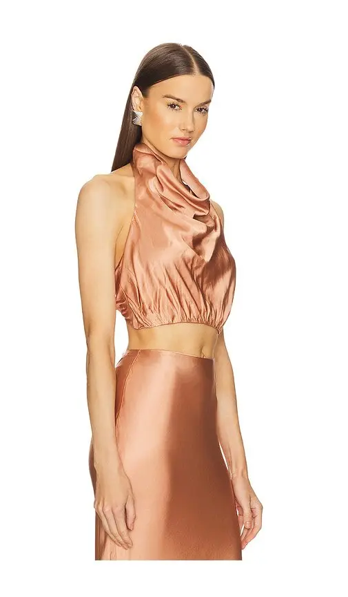 MICHAEL COSTELLO X Perla Metallic Top