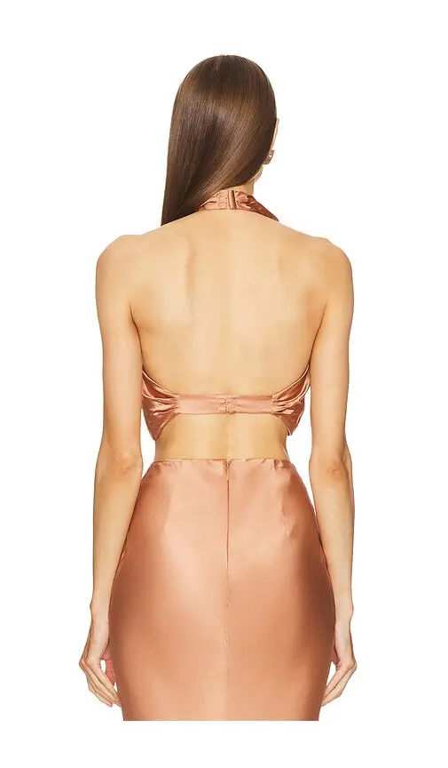 MICHAEL COSTELLO X Perla Metallic Top