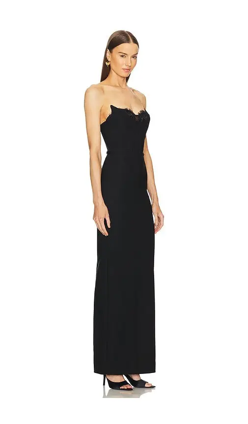 MICHAEL COSTELLO Louisa Gown - Black