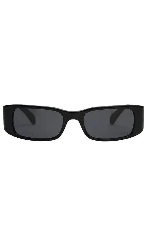 ELISA JOHNSON Reighne Sunglasses - Gloss Black