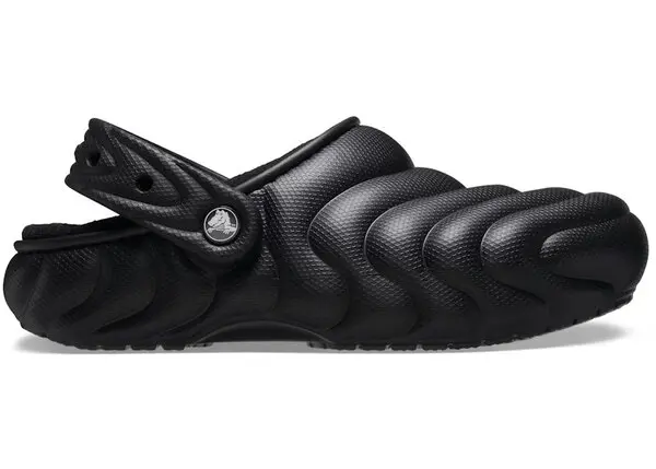 CROCS Classic Overpuff Lined Clog - Black