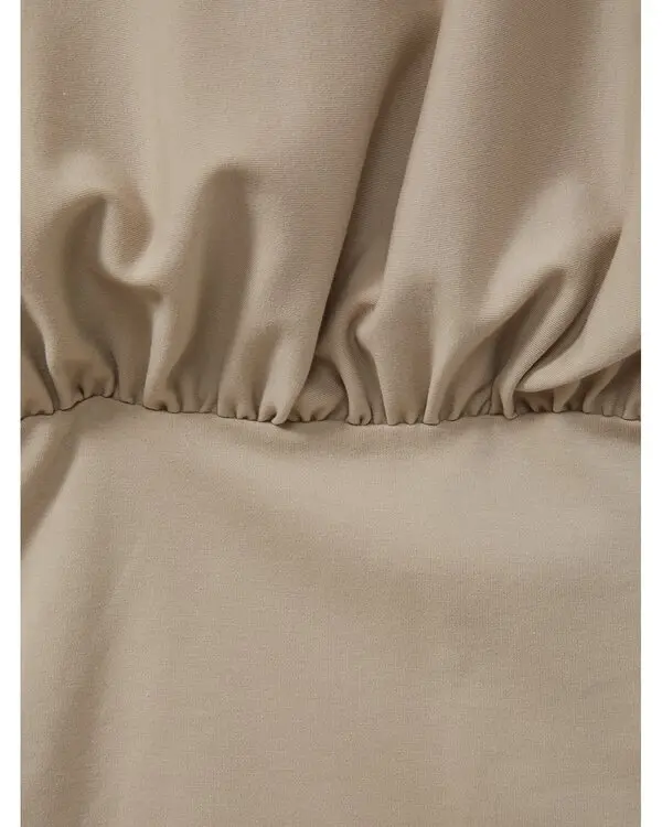REISS Lorenza Long Sleeve Mini Dress