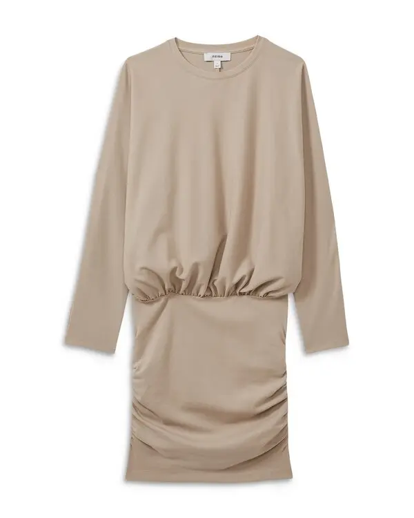 REISS Lorenza Long Sleeve Mini Dress
