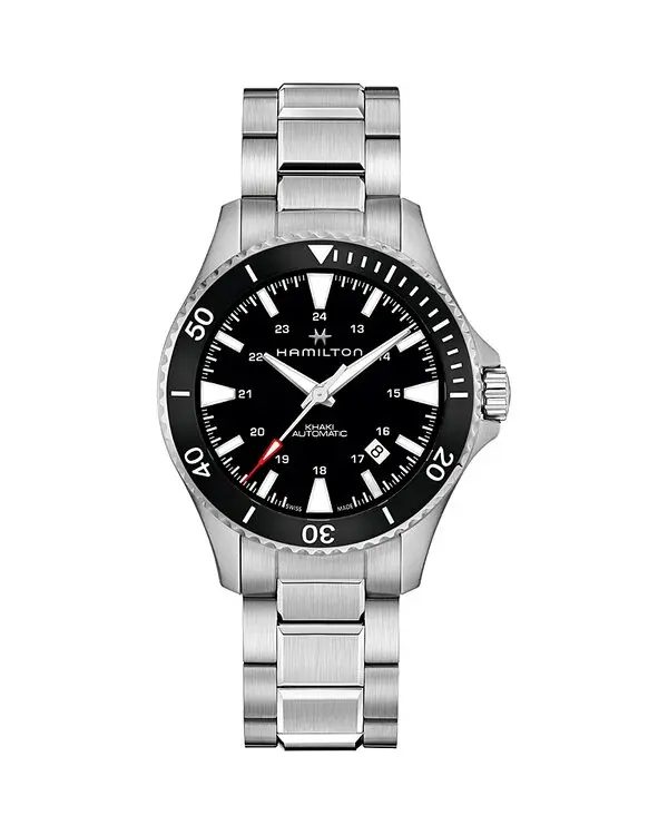 Hamilton Khaki Scuba Watch - Black/silver