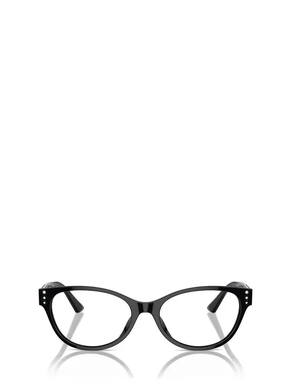 JIMMY CHOO Oval Eyeglasses - Black