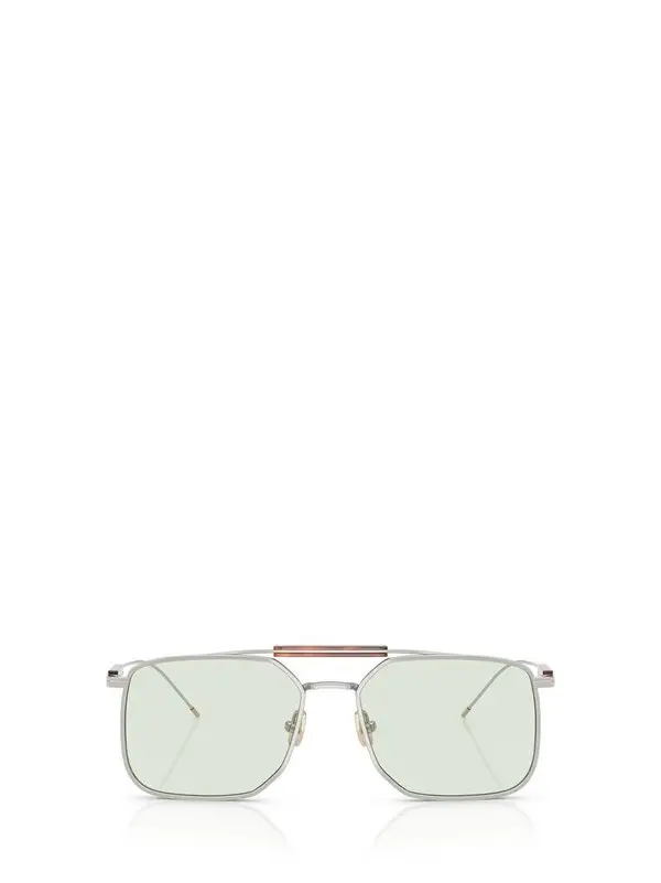 Brunello Cucinelli Square Sunglasses - Silver