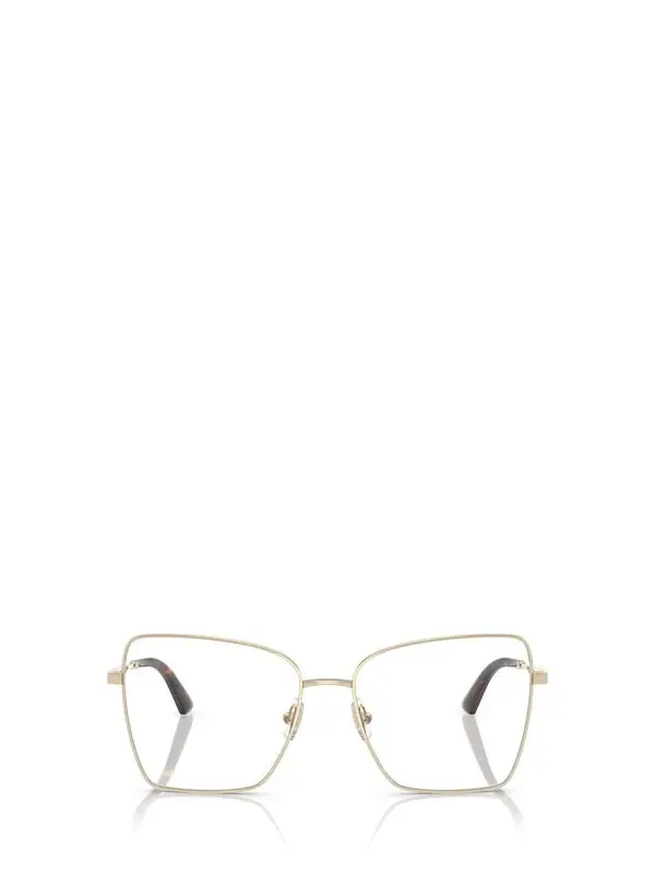 JIMMY CHOO Butterfly Eyeglasses - Gold