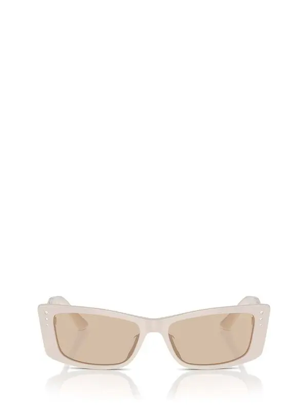 JIMMY CHOO Rectangular Sunglasses - White