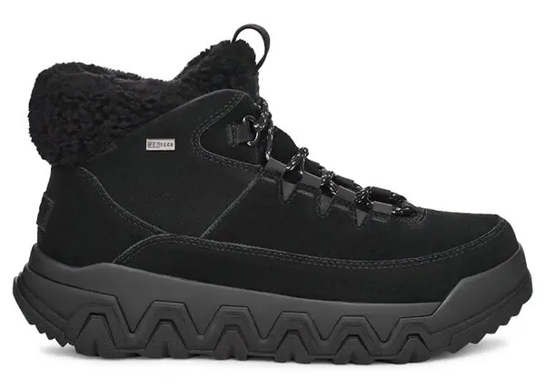 UGG Terretrail Cozy Lace Boots - Black
