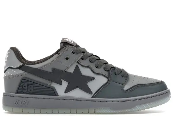 A BATHING APE Sk8 Sta #5 - Grey