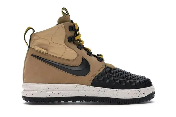 Nike Lunar Force 1 Duckboot - Metallic Gold/light Bone/black