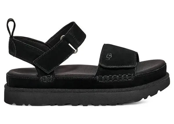 UGG Goldenstar Platform Sandal - Black