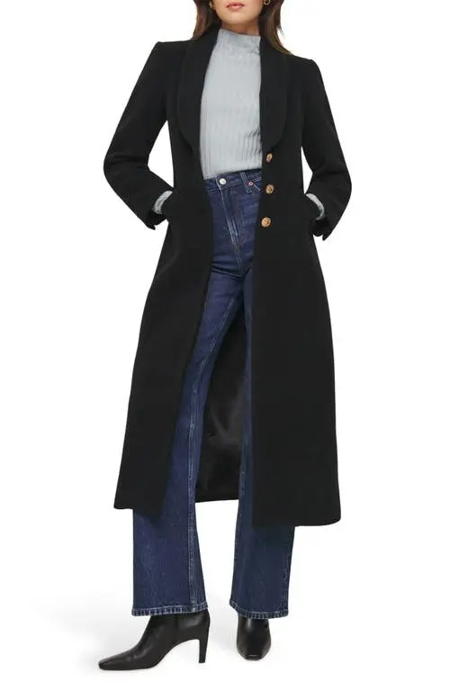 REFORMATION Eden Recycled Wool-blend Coat