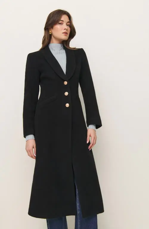 REFORMATION Eden Recycled Wool-blend Coat