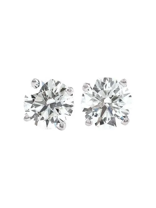 BLISS DIAMOND 1 1/4 Ct Diamond Stud Earrings - 14k White Gold