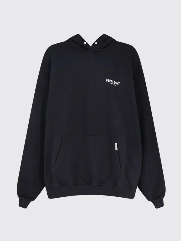 REPRESENT Oversized Hoodie - Black 1