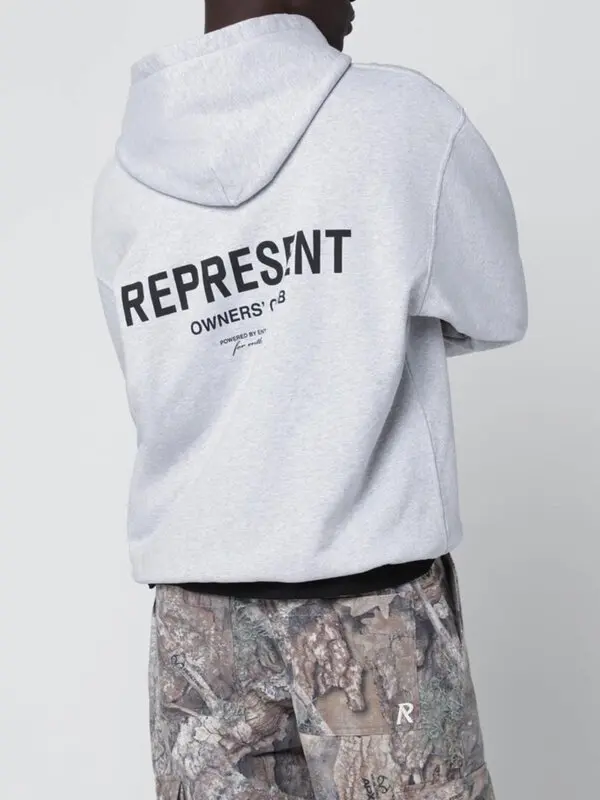 REPRESENT Oversized Hoodie - Grey
