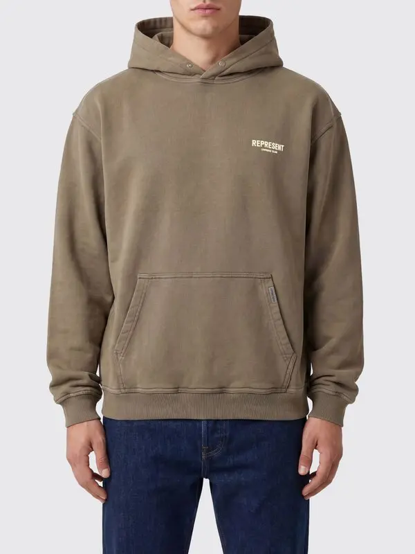 REPRESENT Oversized Hoodie - Milk