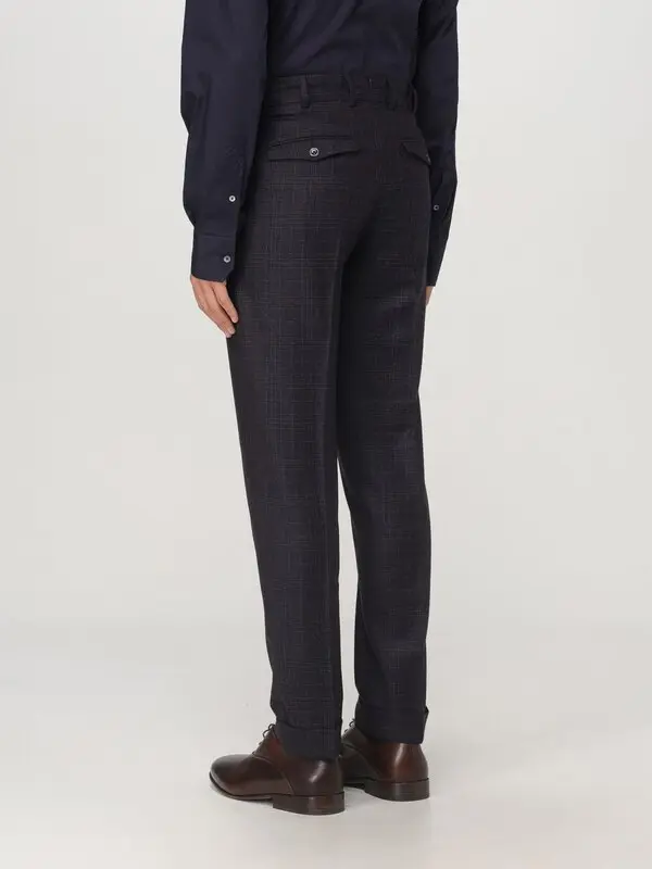 PT TORINO Tailored Plaid Trousers