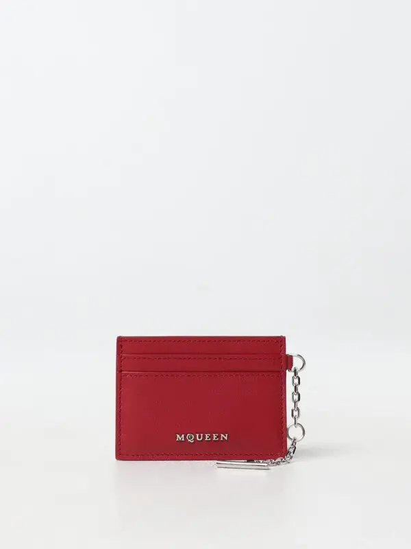 Alexander McQueen Wallet - Red