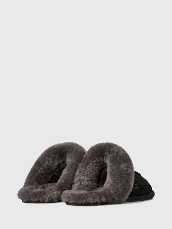UGG Scuffette Ii Suede And Shearling Mules - Grey