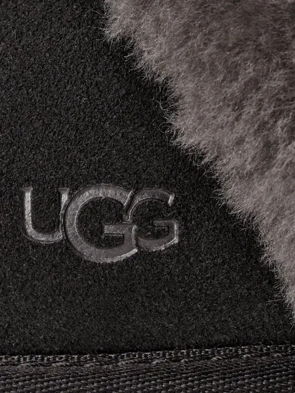 UGG Scuffette Ii Suede And Shearling Mules - Grey
