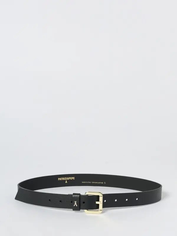 Patrizia Pepe Leather Belt - Black