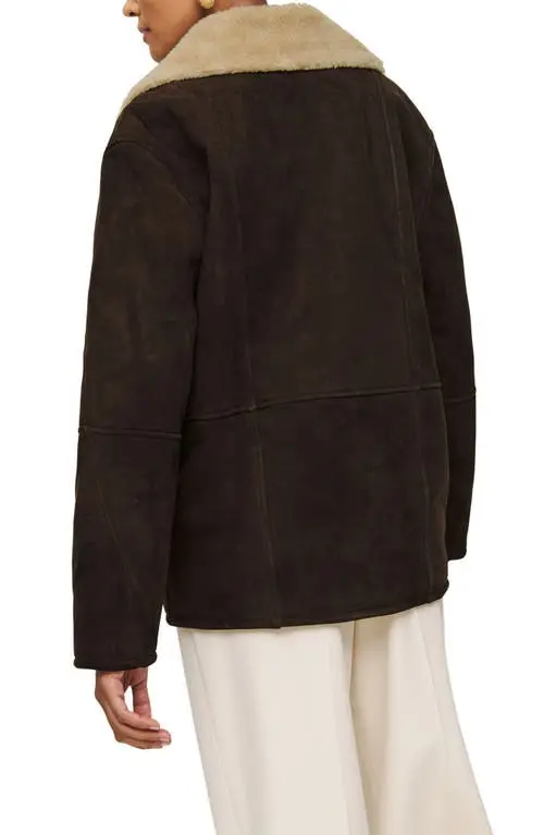 REFORMATION Veda Luca Shearling Jacket