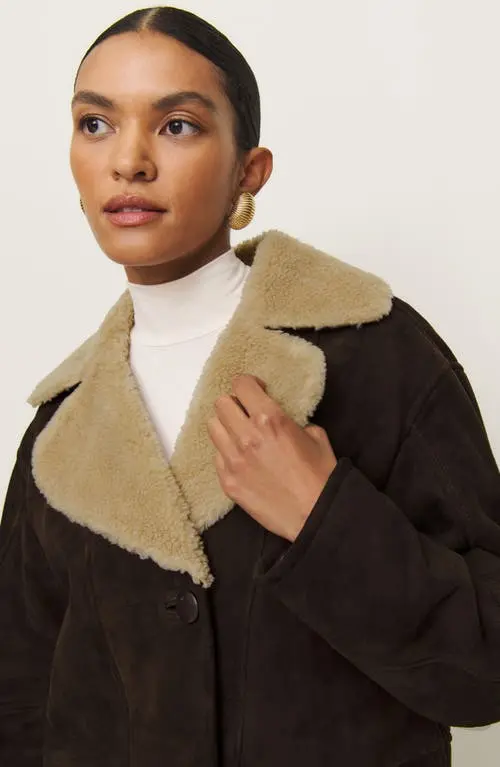 REFORMATION Veda Luca Shearling Jacket