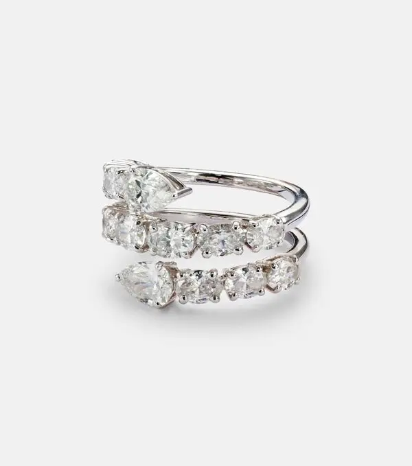 KAMYEN 18kt White Gold Diamond Ring - Metallic