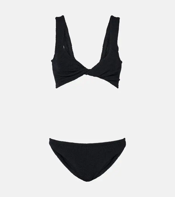 Hunza G Juno Twist-detail Bikini