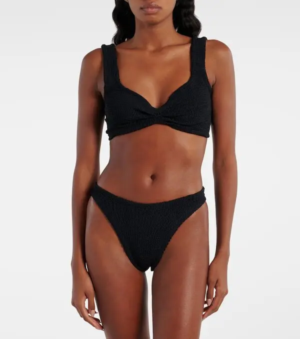 Hunza G Juno Twist-detail Bikini