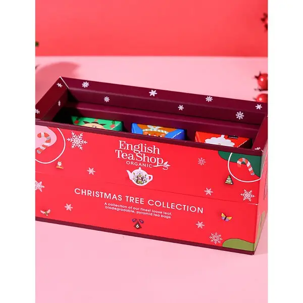 ENGLISH TEA SHOP Christmas Tree Collection Tea Bags 20g