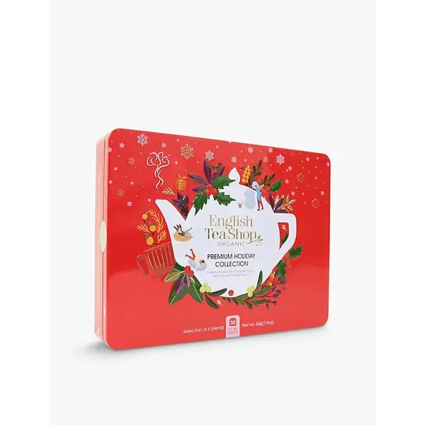ENGLISH TEA SHOP Premium Holiday Collection Tea Bags Box Of 36 - One-color