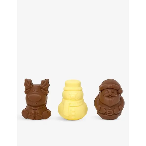 COCOBA Christmas Characters Milk Hot Chocolate Bombes 150g