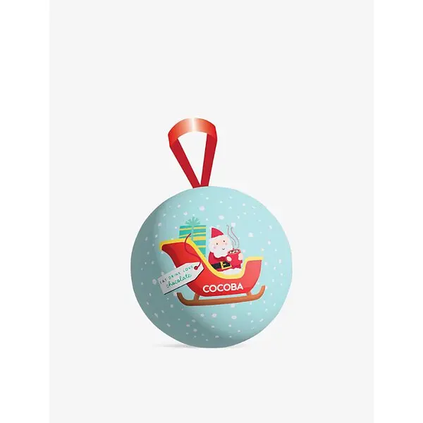 COCOBA Hot Chocolate Bombe Christmas Bauble 50g