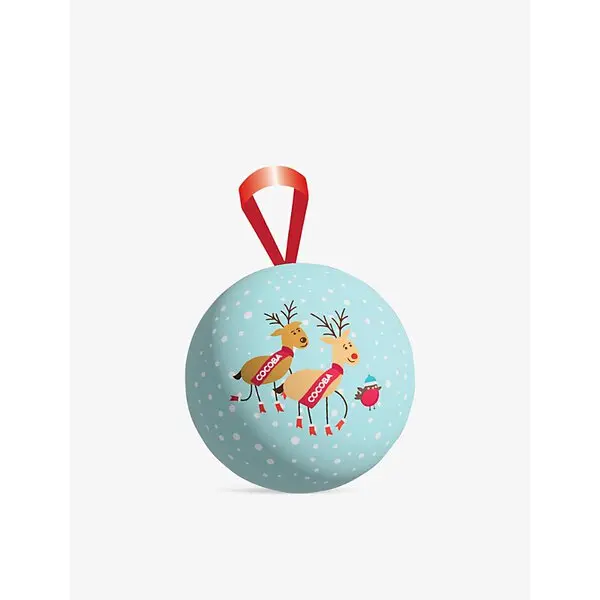 COCOBA Hot Chocolate Bombe Christmas Bauble 50g