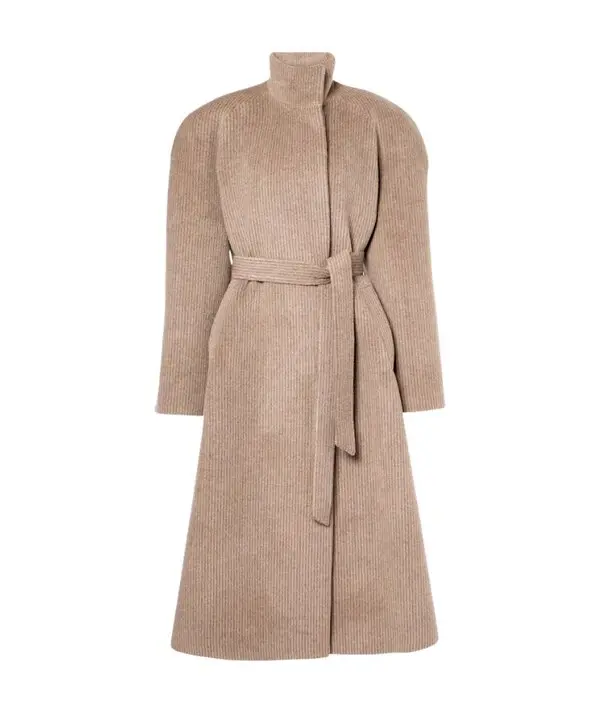 Magda Butrym Wool Coat - Beige
