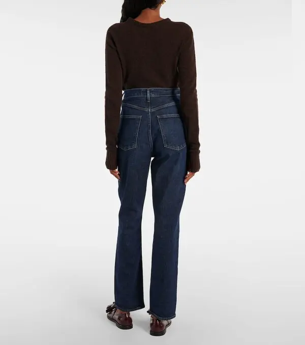 AGOLDE Stovepipe High-rise Straight Jeans