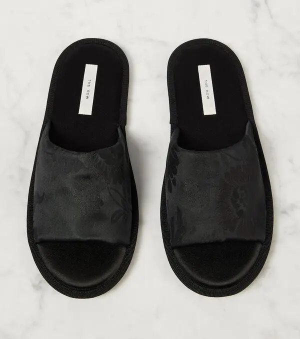 THE ROW Frances Jacquard Slippers