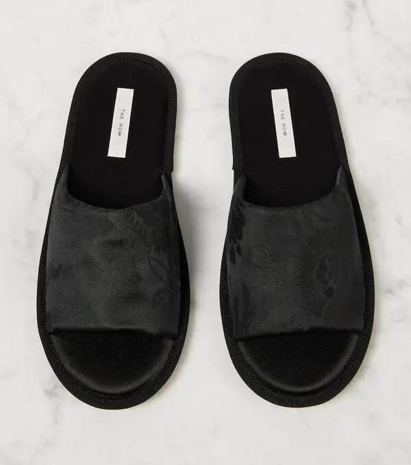 THE ROW Frances Jacquard Slippers