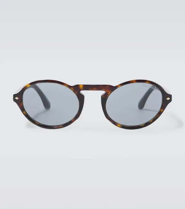 Giorgio Armani Round Frame Sunglasses - Grey